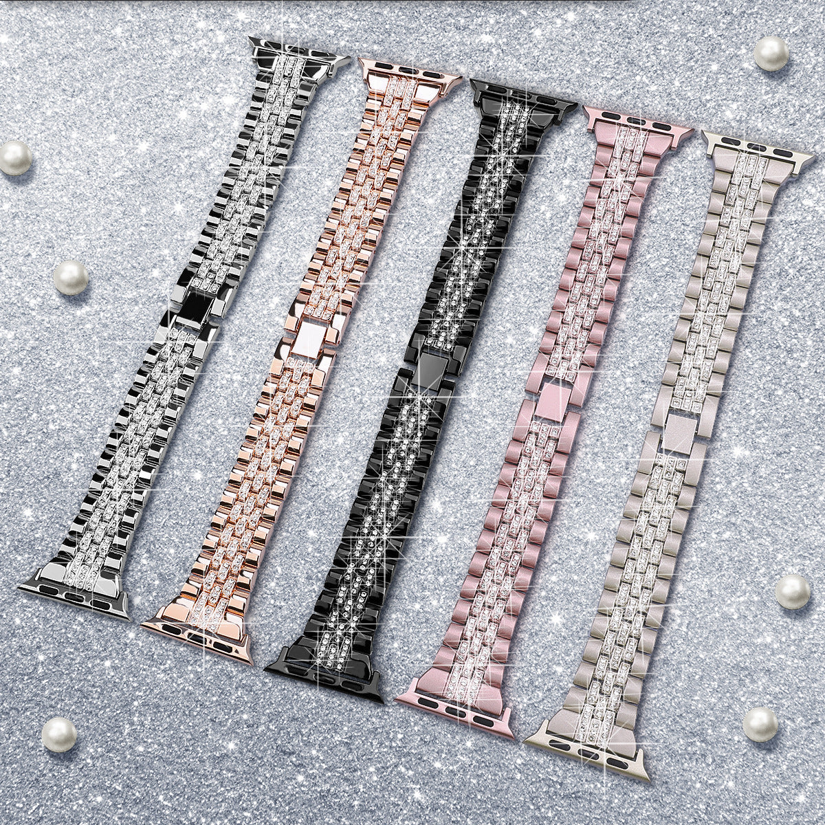Diamond Set Metal Bracelet – ALBC Wholesale